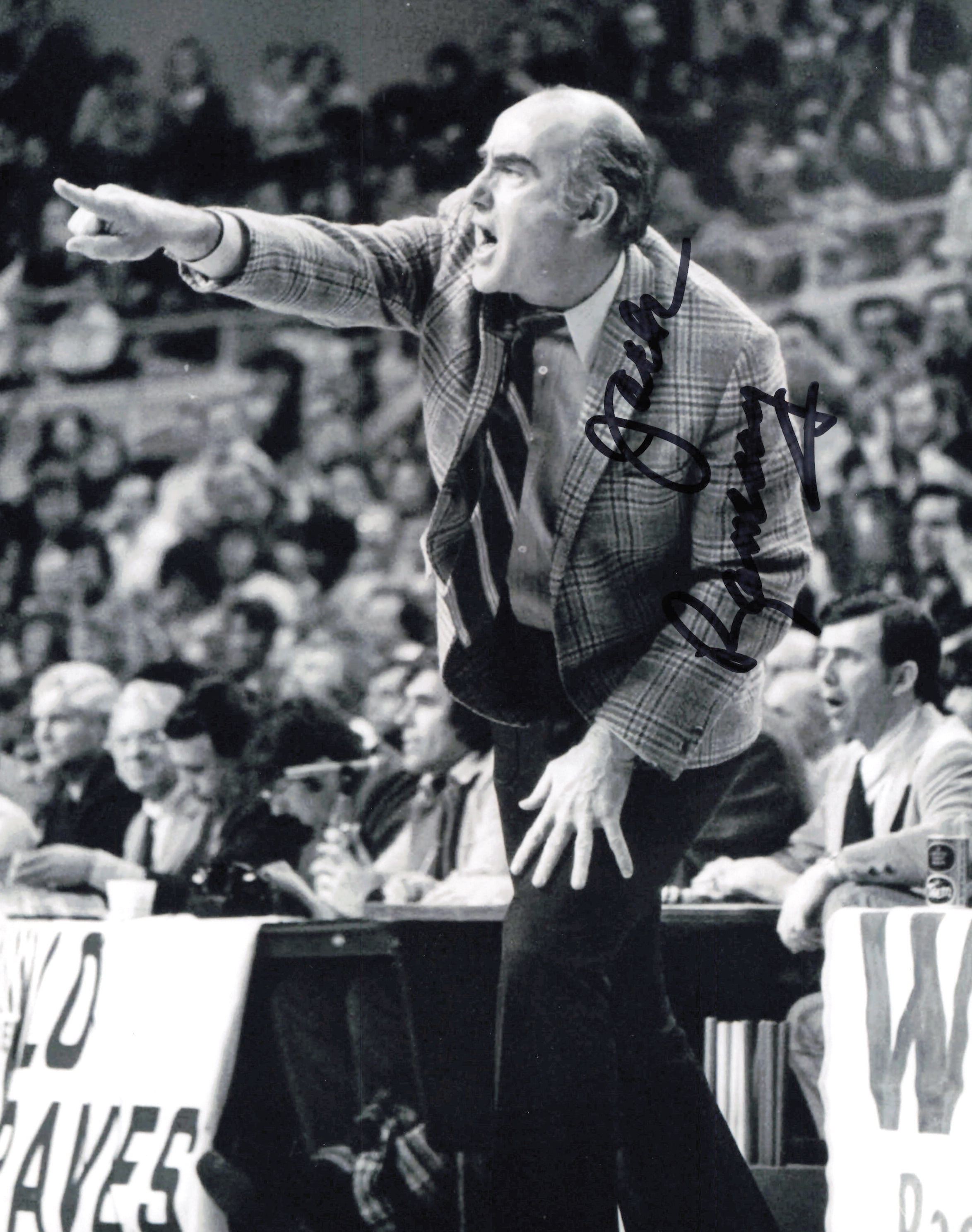 Jack Ramsay Autographed 8x10 Photo Portland Trail Blazers SKU #244797 ...