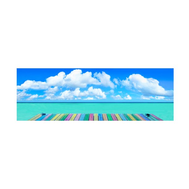 Jack Reed 'Rainbow Deck' Canvas Art - Walmart Business Supplies