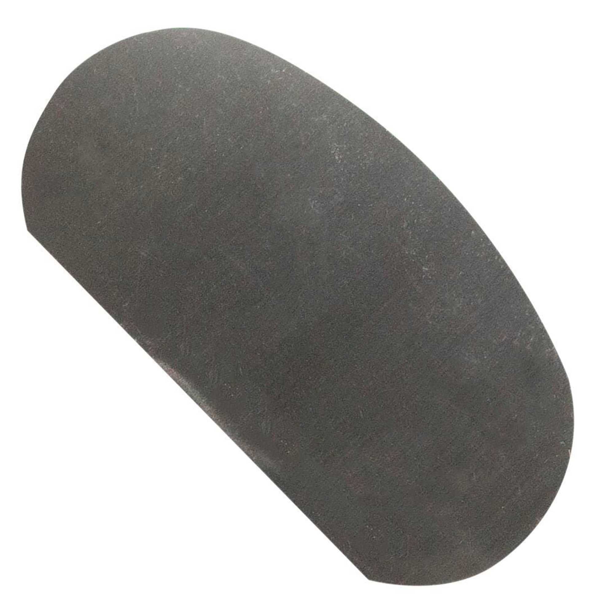 Jack Richeson Half Moon Oval Smooth Flexible Scraper, 2 X 4 in, Steel ...