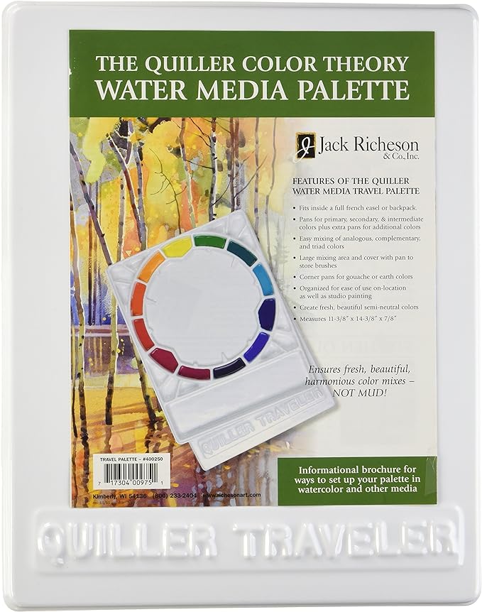 Jack Richeson Quiller Covered Travel Palette - Walmart.com