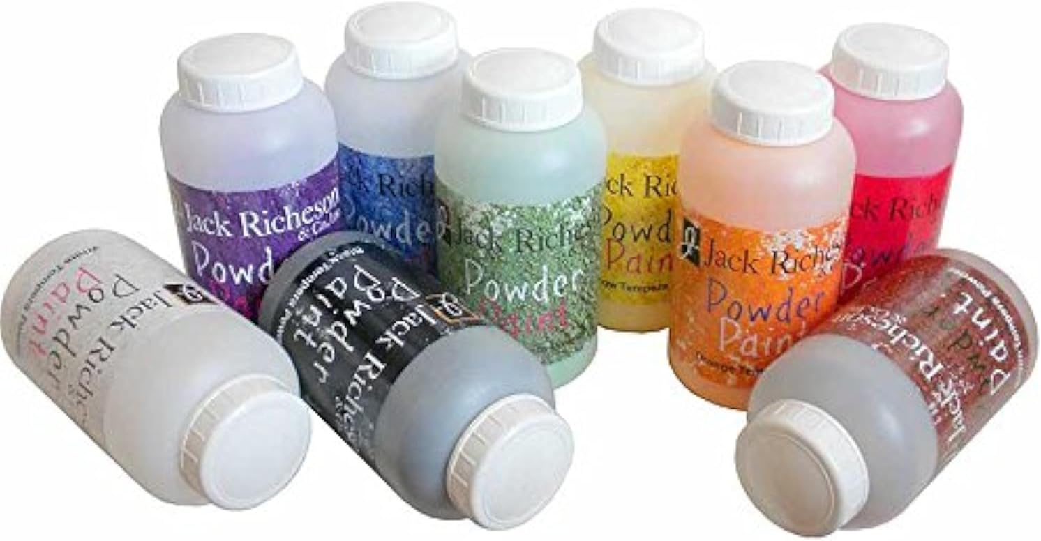 Jack Richeson Tempera Powder Paint - Complete Set of 9 - Walmart.com