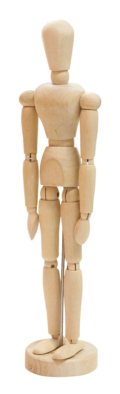Jack Richeson Wooden Female Manikin, 12 Inches - Walmart.com