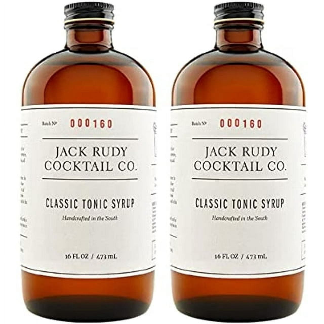 Jack Rudy Classic Tonic Syrup 17 oz - Walmart.com