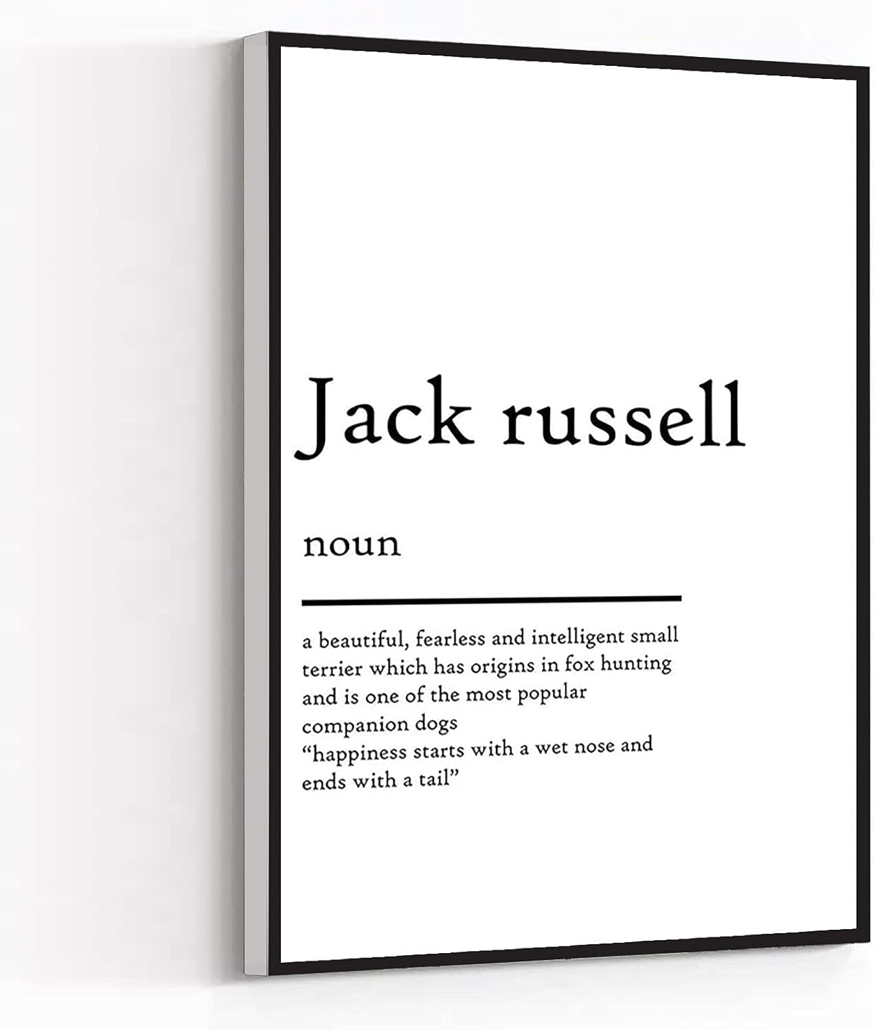 Jack Russell Definition Print,Jack Russell Definition Poster Painting ...