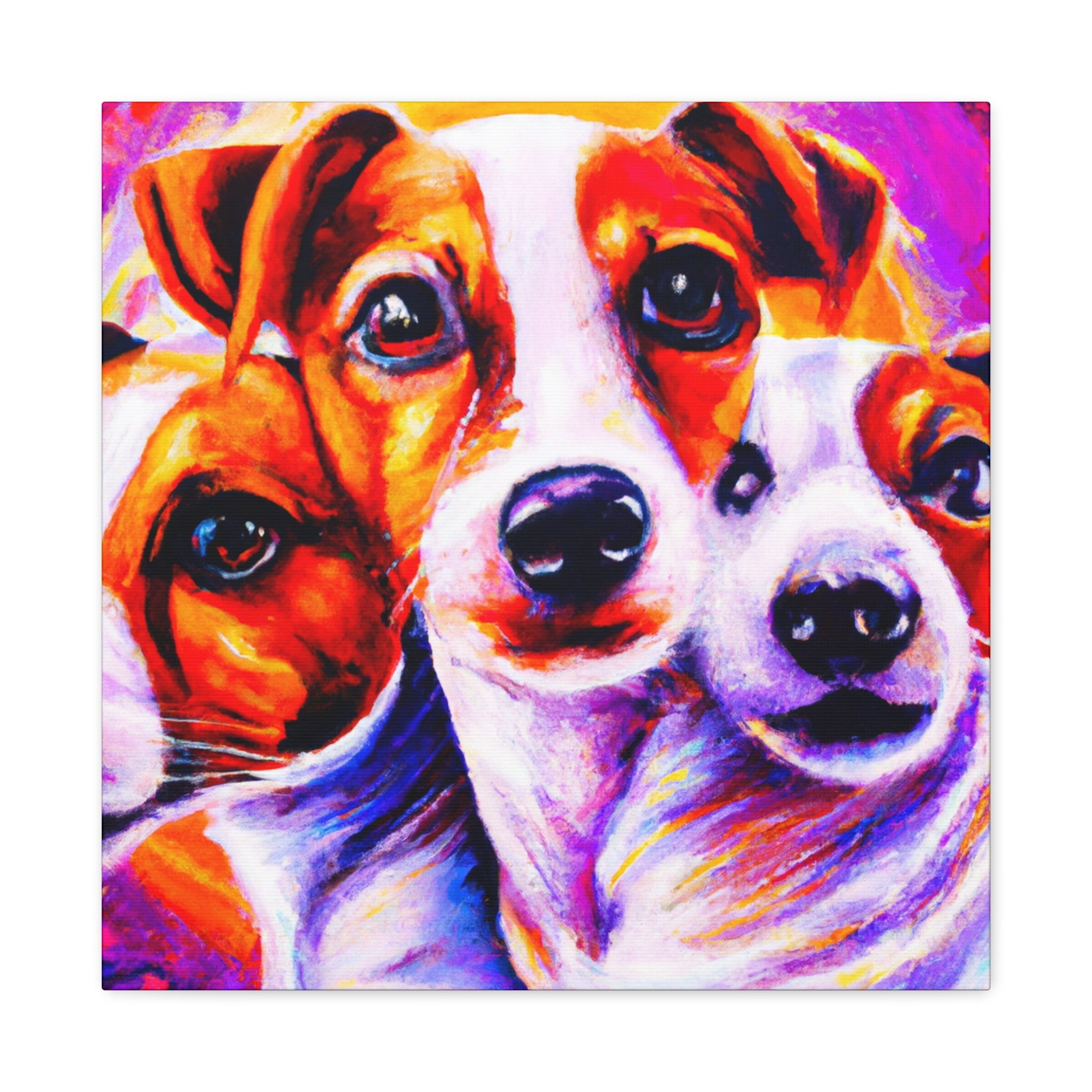 "Jack Russell Party Time" - Canvas - Walmart.com