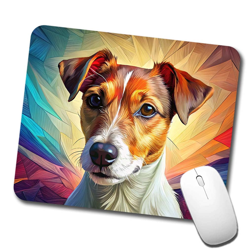Jack Russell Terrier Dog Pop Art Mouse Pad Low Profile Gaming Mat ...