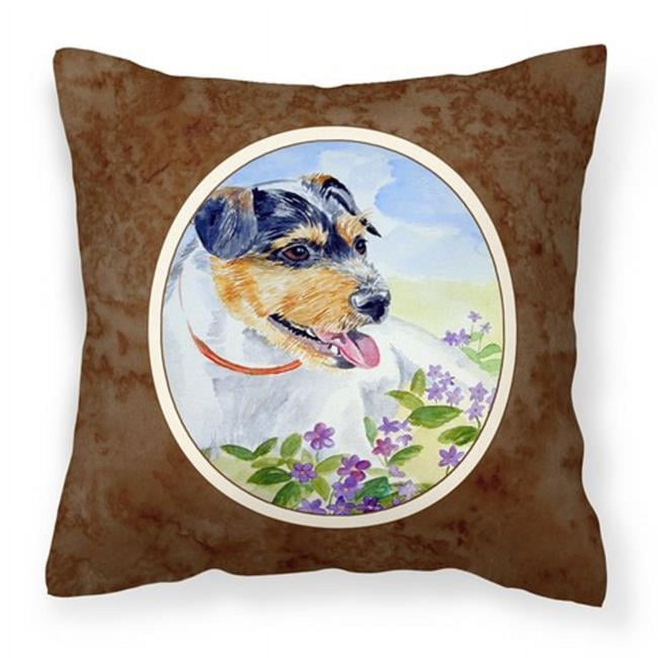 Jack Russell Terrier Fabric Decorative Pillow - Walmart.com