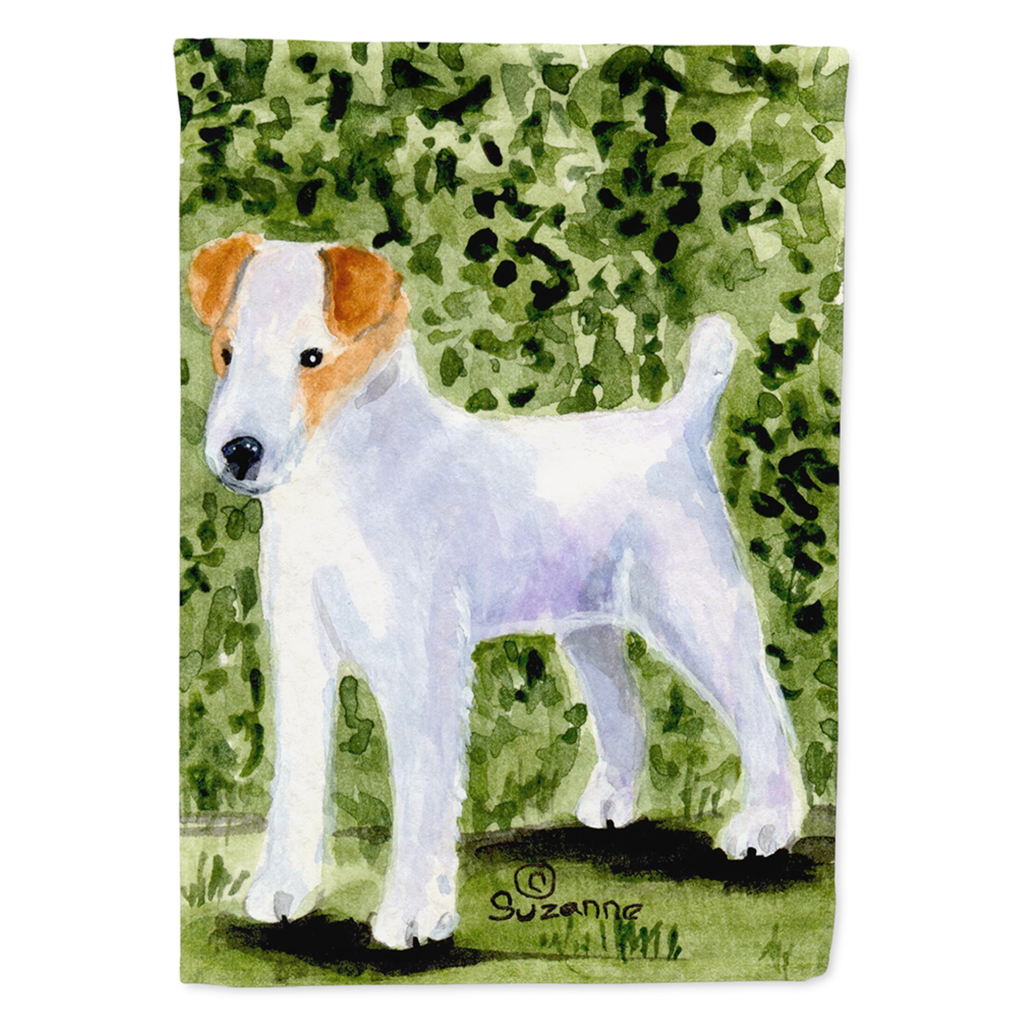 Jack Russell Terrier Flag Canvas House Size - Walmart.com