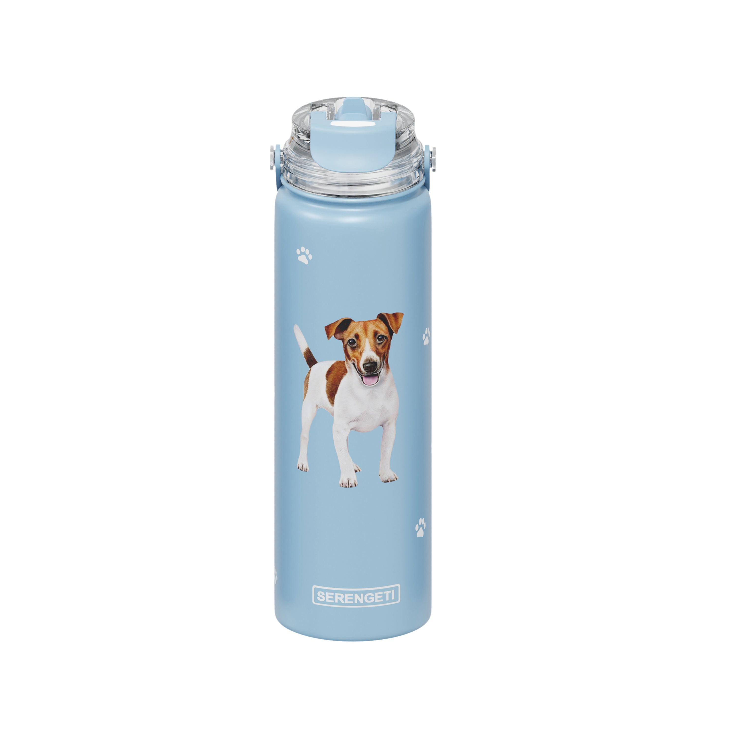 Jack Russell Terrier Stainless Steel Water Bottle 24 Oz. SERENGETI ...