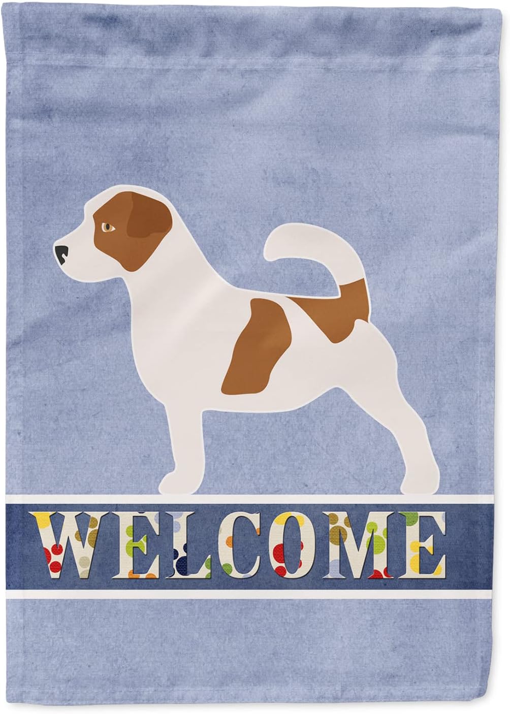 Jack Russell Terrier Welcome Garden Flag Mailbox Flag Decorative Yard Flag Banner Outside Patio ...