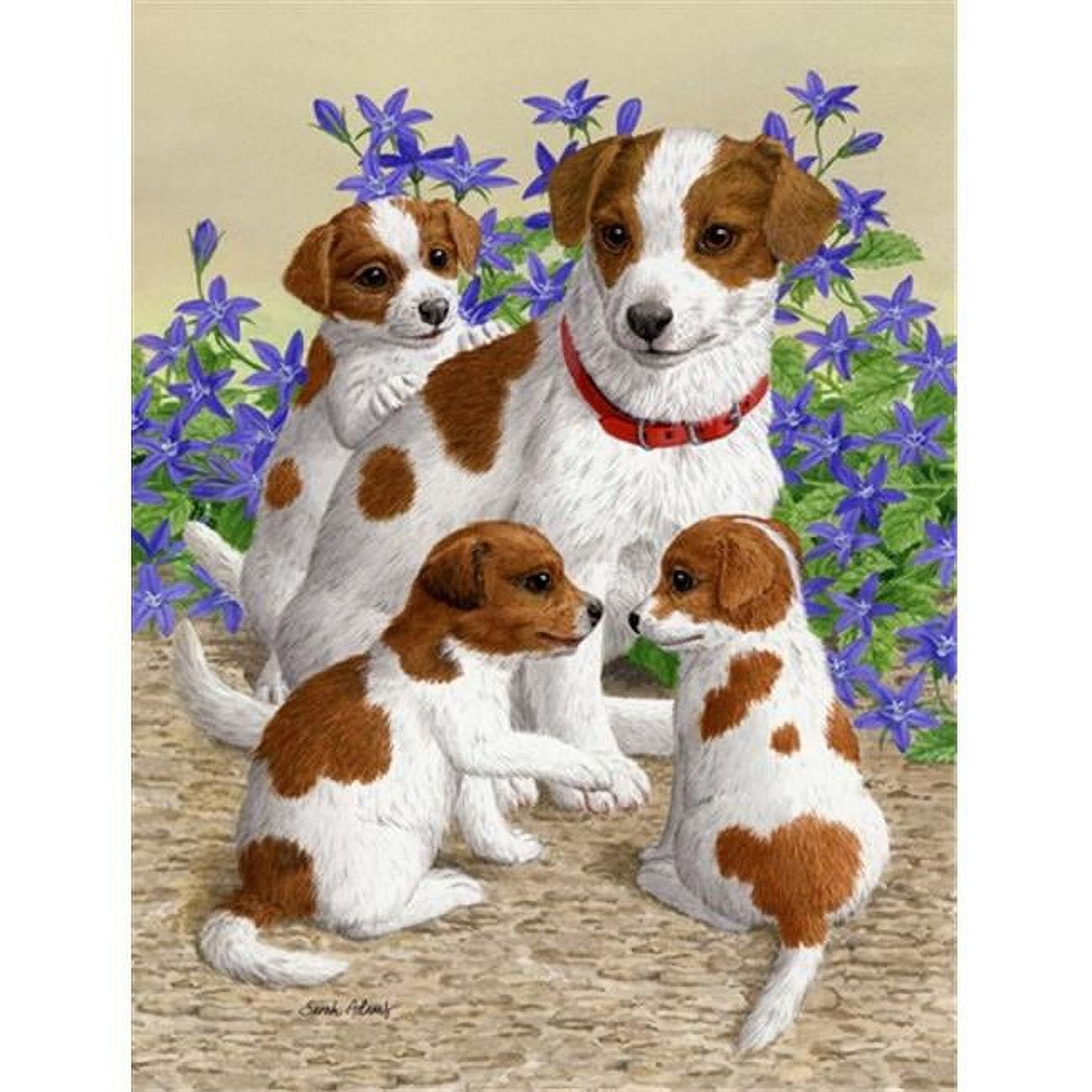 Jack Russell Terriers Flag Garden Size - Walmart.com