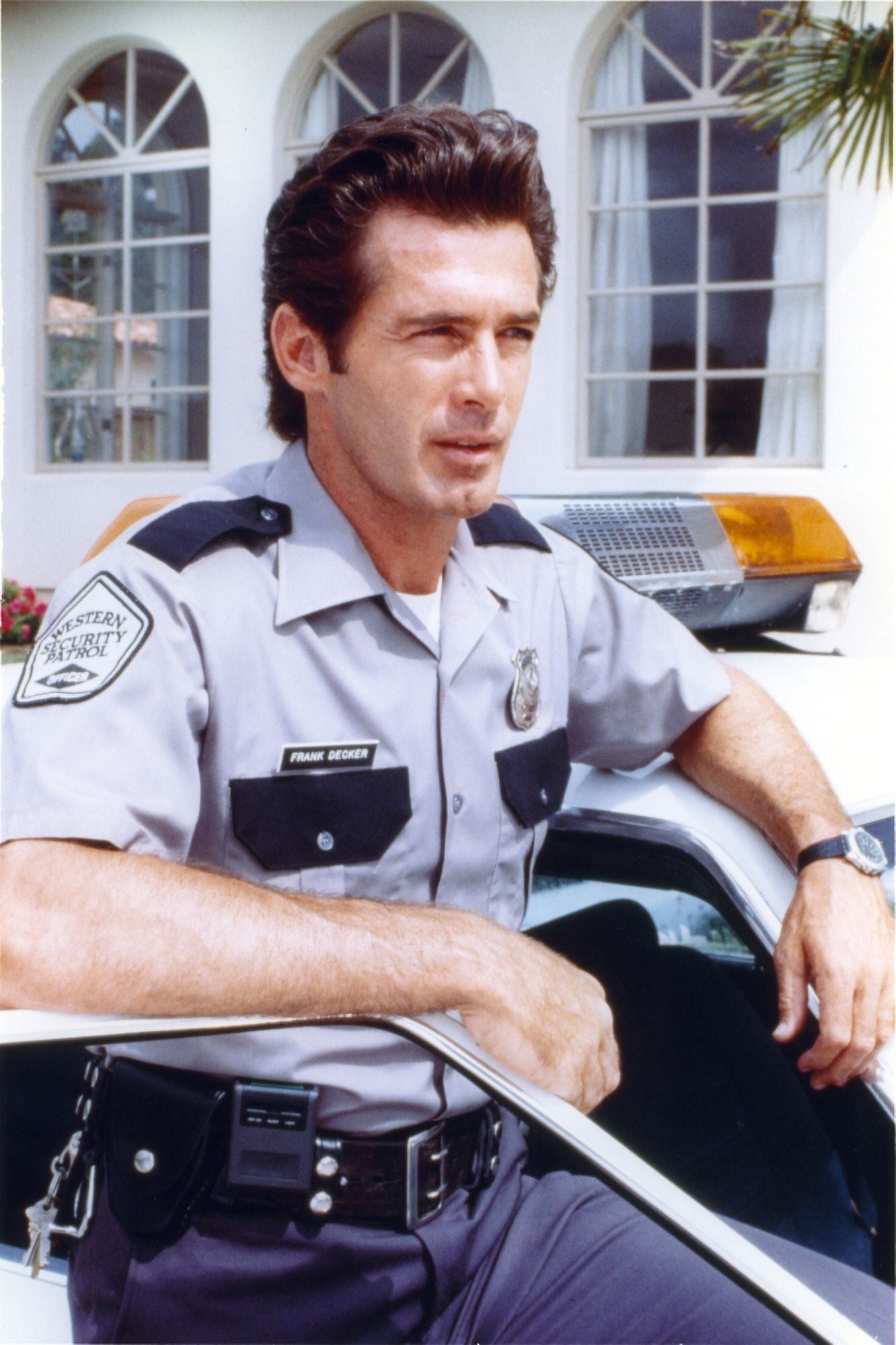 Jack Scalia in Cop Outfit Portrait Photo Print (8 x 10) - Walmart.com