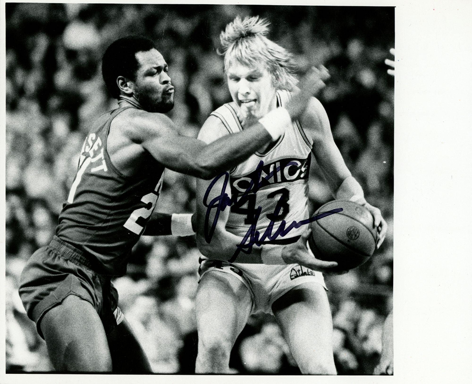 Jack Sikma Autographed 8x10 Photo Seattle Supersonics MCS Holo #70206 ...