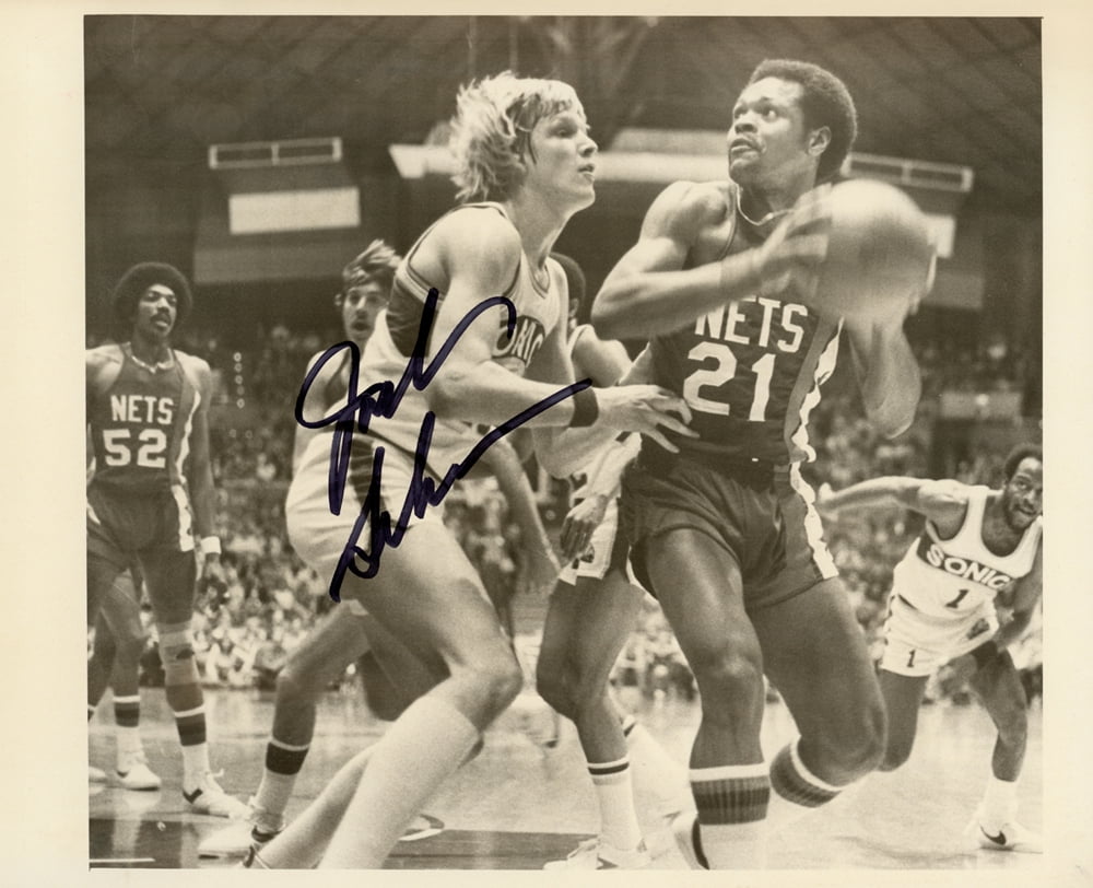 Jack Sikma Autographed 8x10 Photo Seattle Supersonics MCS Holo #70210 ...