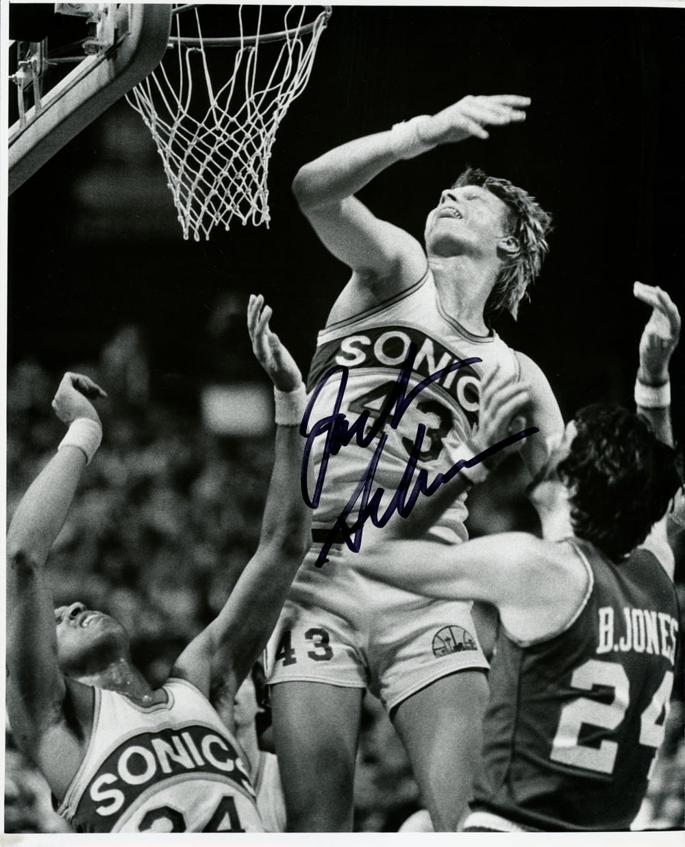 Jack Sikma Autographed 8x10 Photo Seattle Supersonics MCS Holo #70247 - Walmart.com