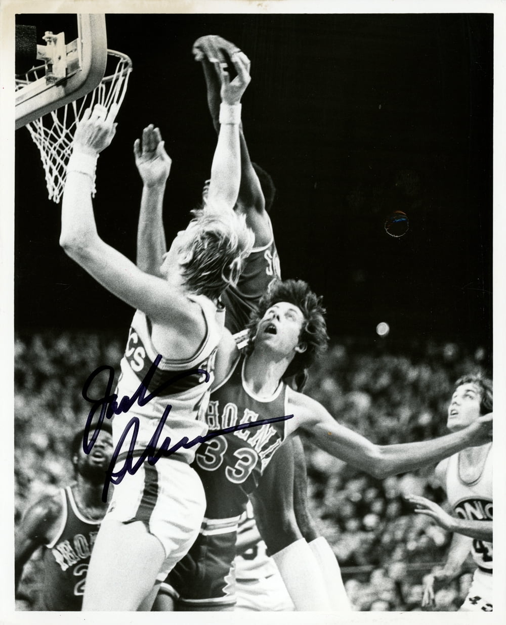 Jack Sikma Autographed 8x10 Photo Seattle Supersonics MCS Holo #70252 ...