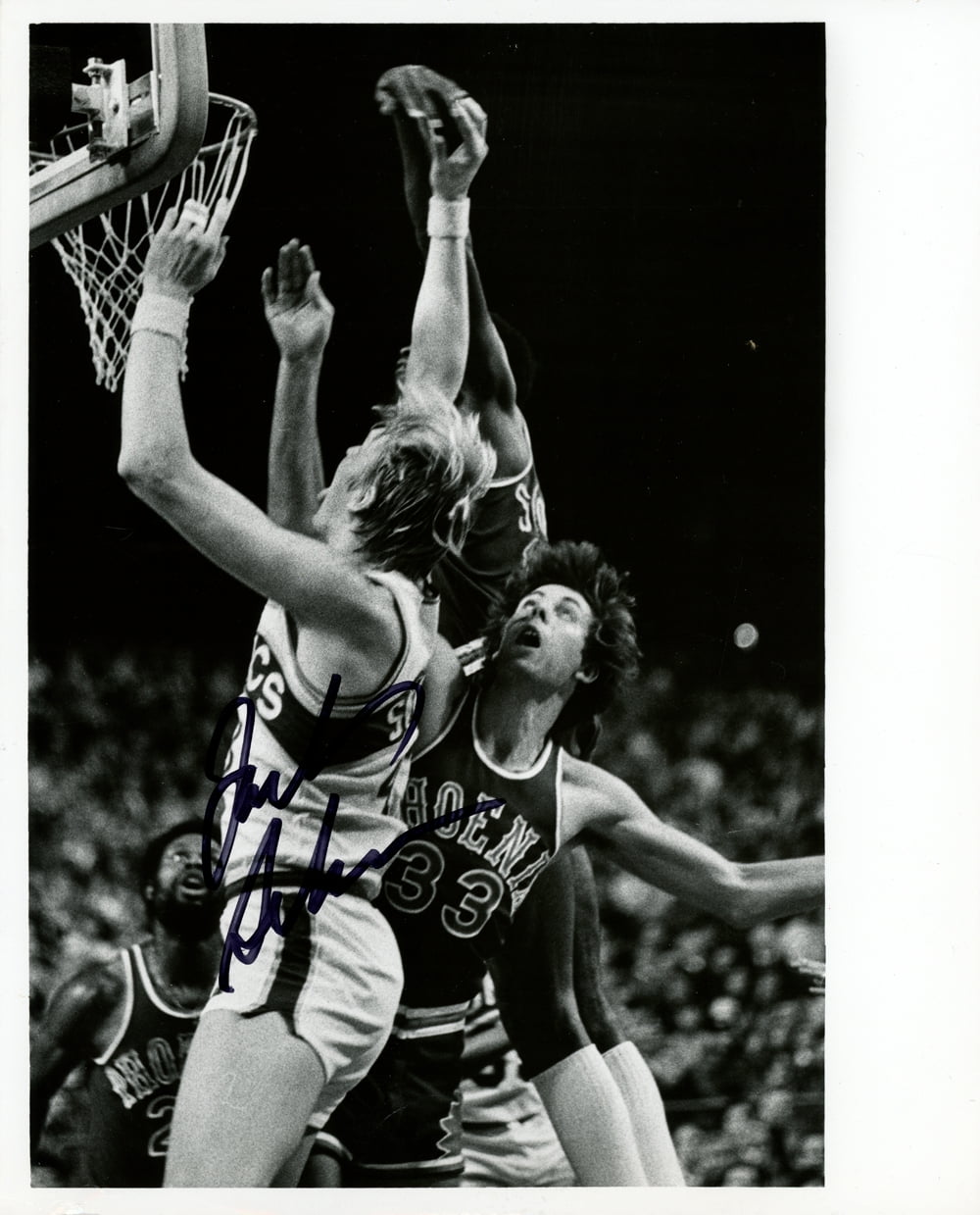 Jack Sikma Autographed 8x10 Photo Seattle Supersonics MCS Holo #70277 ...