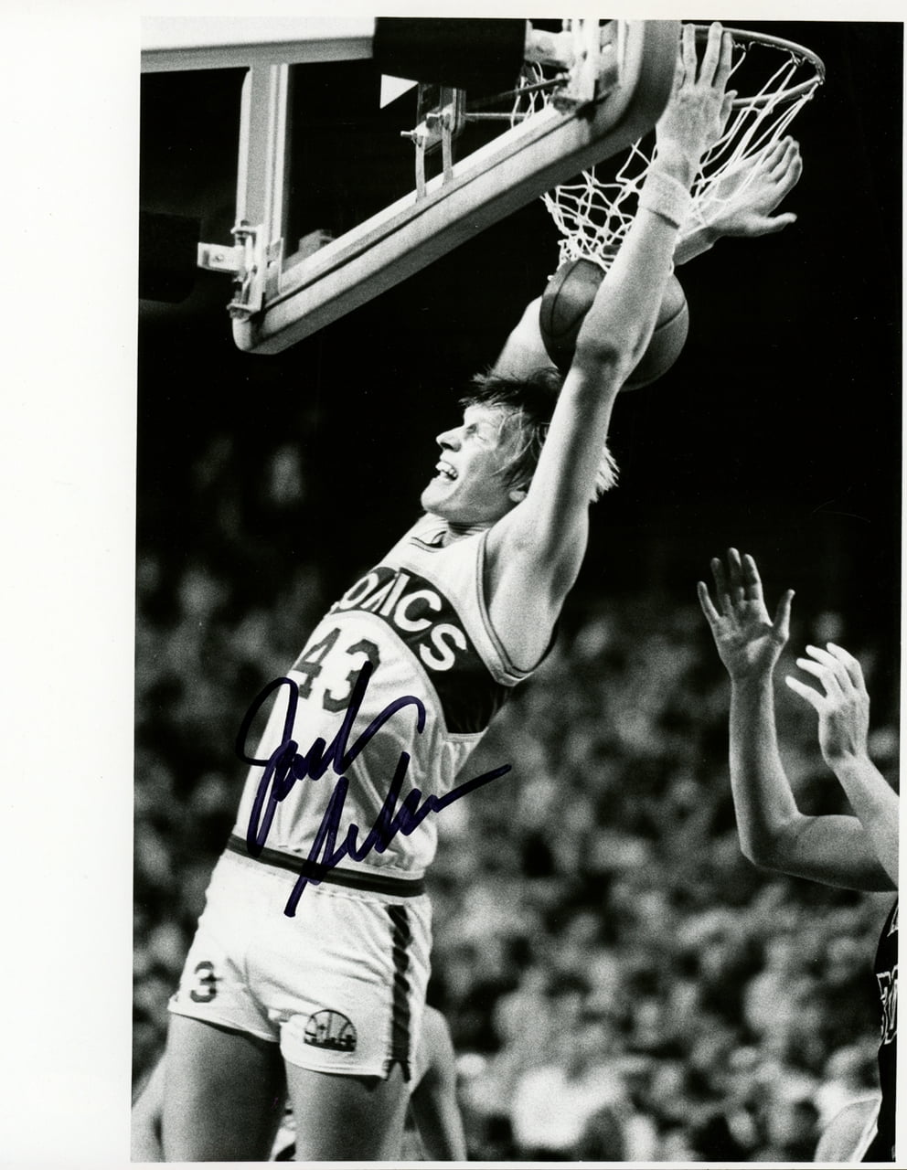 Jack Sikma Autographed 8x10 Photo Seattle Supersonics MCS Holo #70283 - Walmart.com