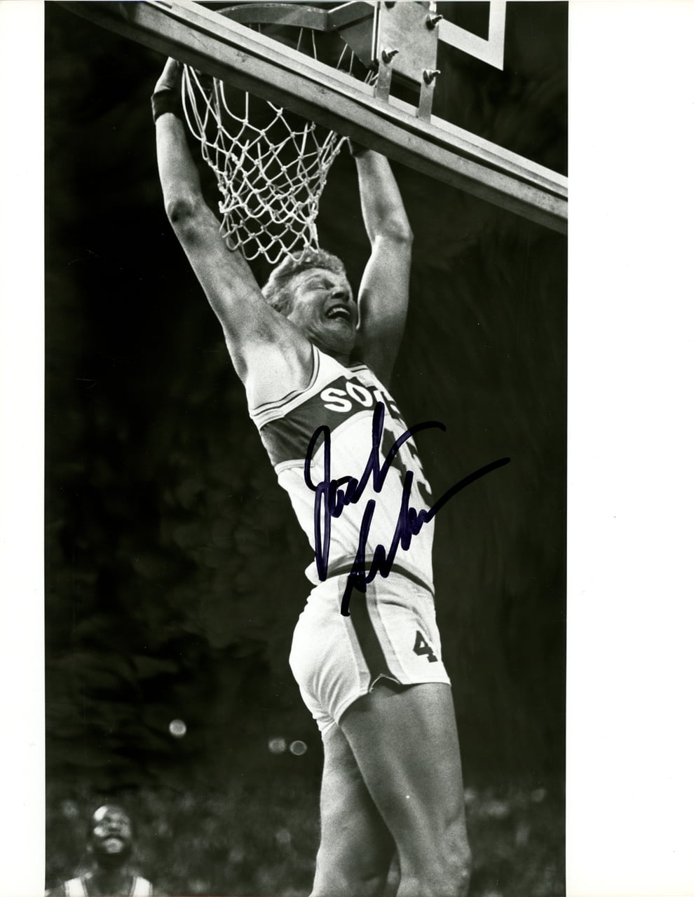 Jack Sikma Autographed 8x10 Photo Seattle Supersonics MCS Holo #70294 ...