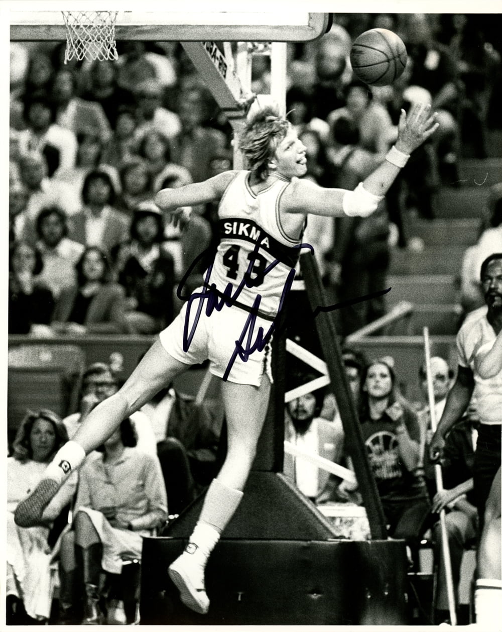 Jack Sikma Autographed 8x10 Photo Seattle Supersonics MCS Holo #70313 ...