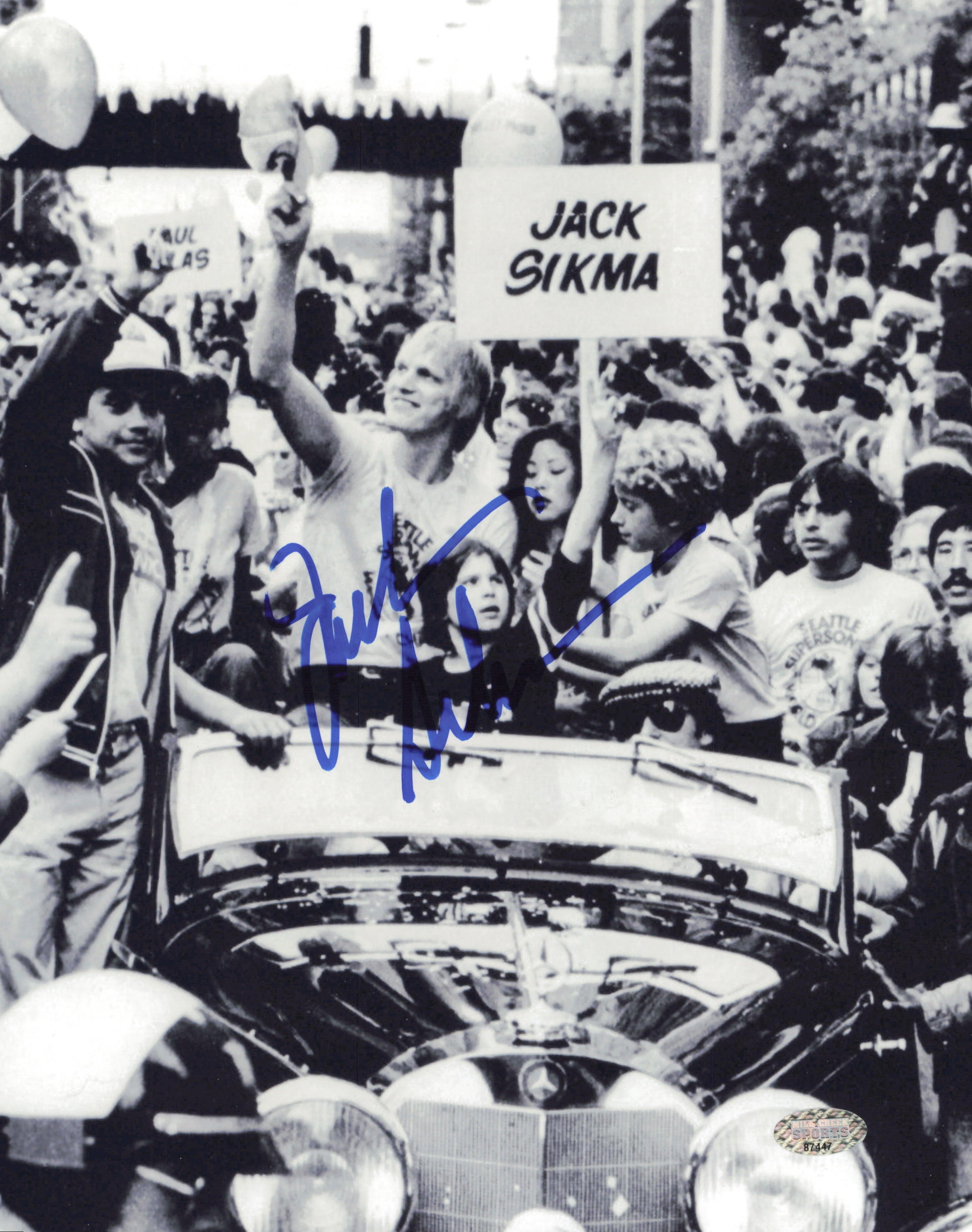 Jack Sikma Autographed 8x10 Photo Seattle Supersonics MCS Holo #87447 - Walmart.com