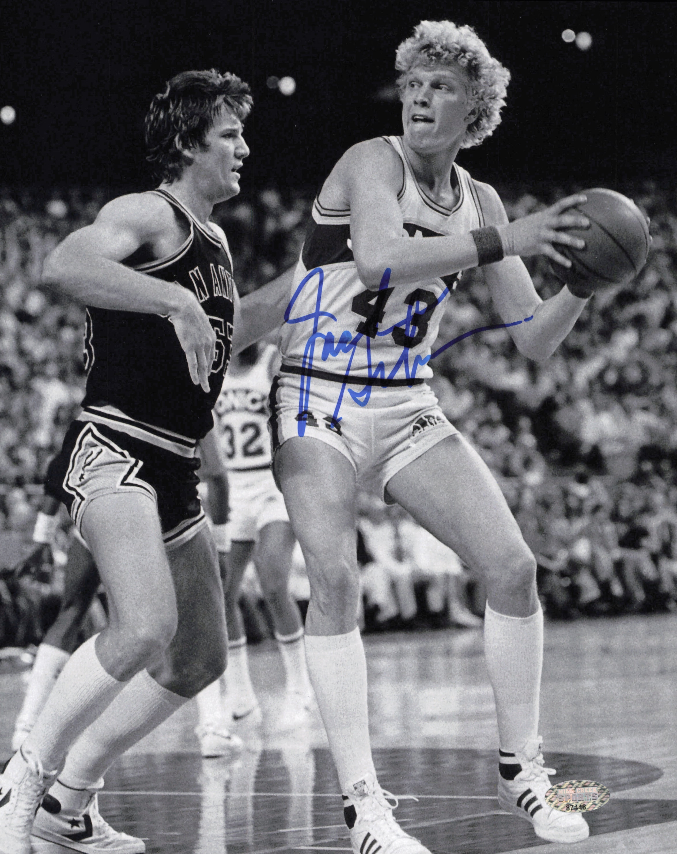 Jack Sikma Autographed 8x10 Photo Seattle Supersonics MCS Holo #87448 ...