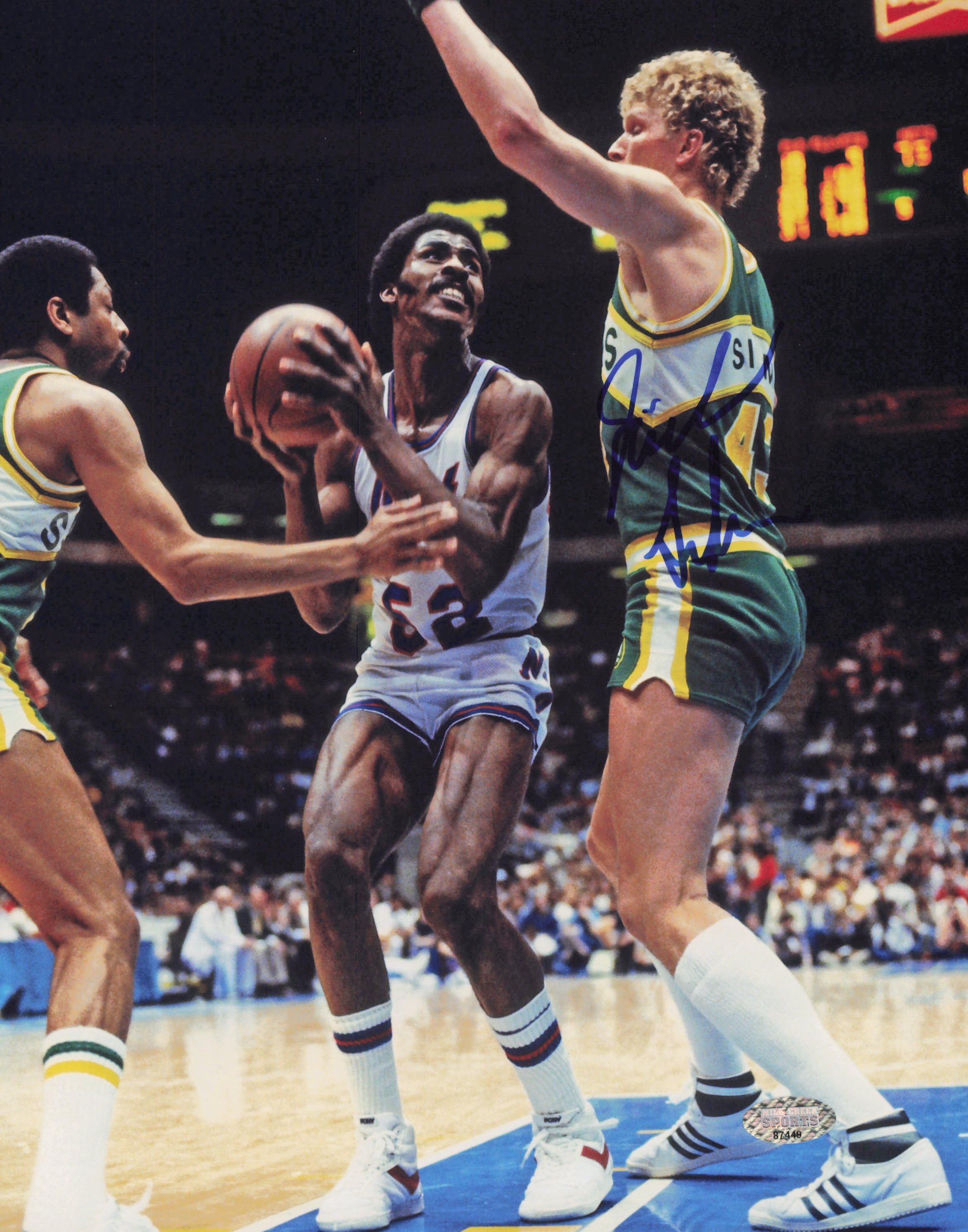 Jack Sikma Autographed 8x10 Photo Seattle Supersonics MCS Holo #87449 ...