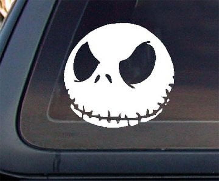 Jack Skellington 5" Car Decal / Sticker - Walmart.com