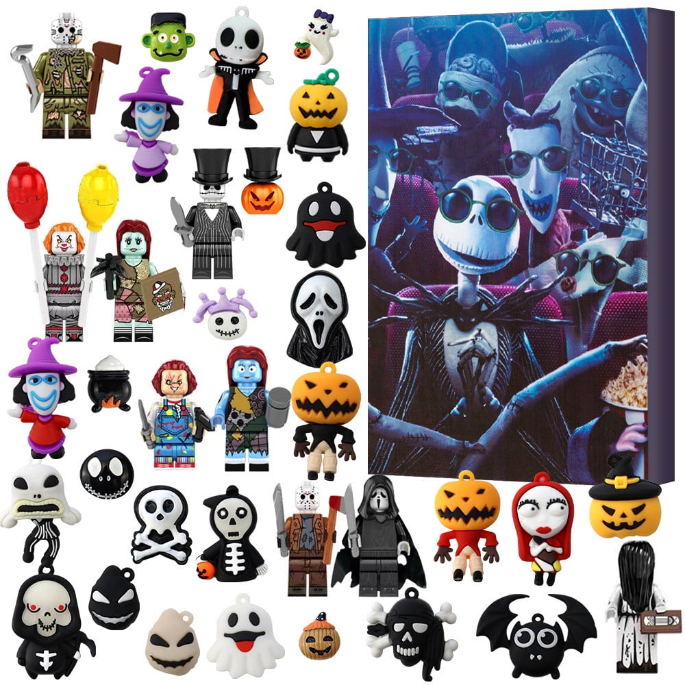 Jack Skellington Advent Calendar Halloween, Ghostface Nightmare Before ...