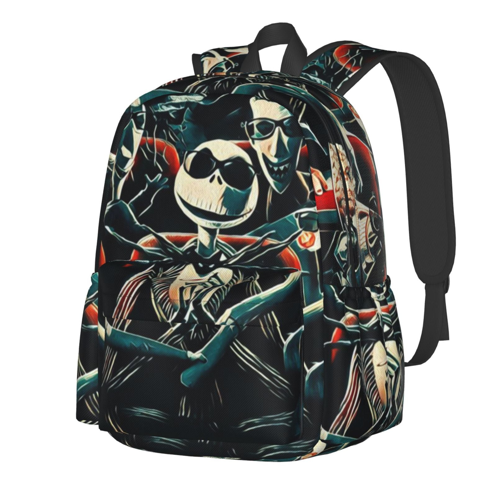 Jack Skellington Backpack Laptop Daypack School Shoulders Knapsack ...