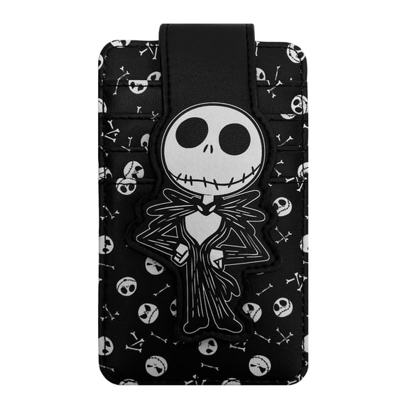 Jack Skellington Card Holder Wallet Button Snap Closure - Walmart.com