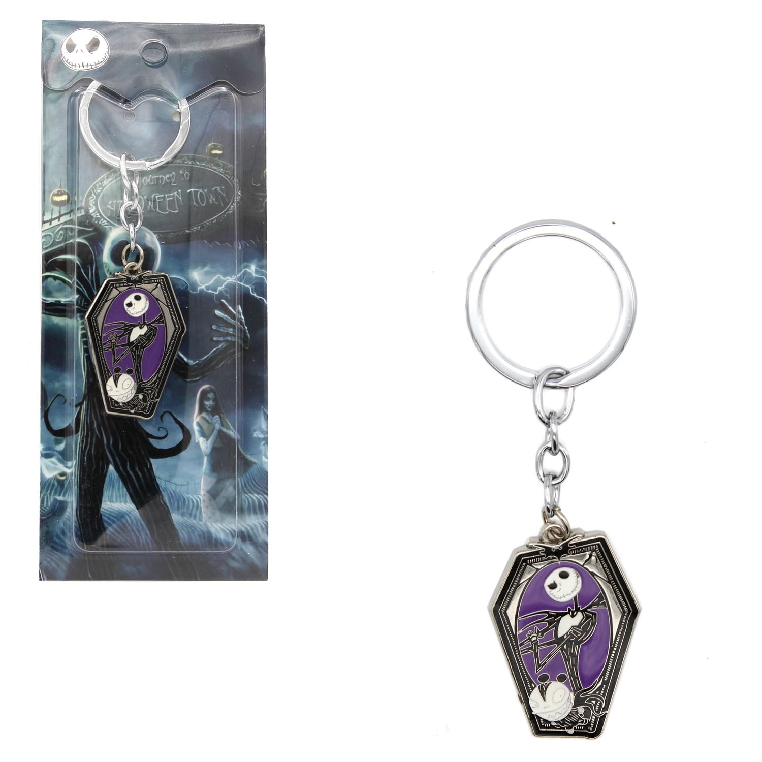 Jack Skellington Coffin - Nightmare Before Christmas 1.5" Keychain ...