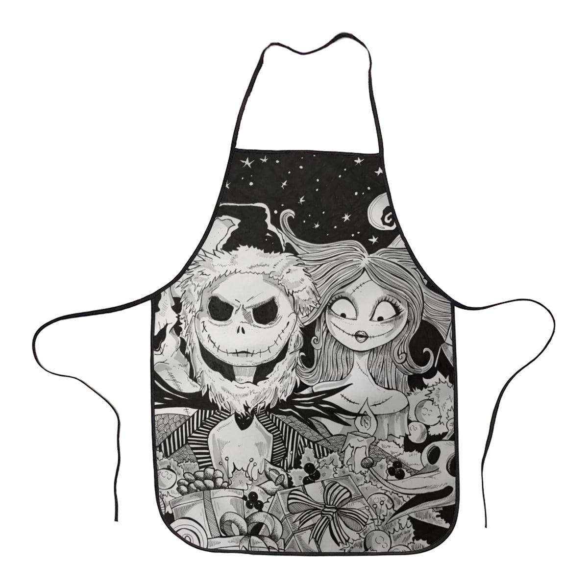Jack Skellington Cooking Kitchen Chef Apron Funny Bib Aprons for Women ...