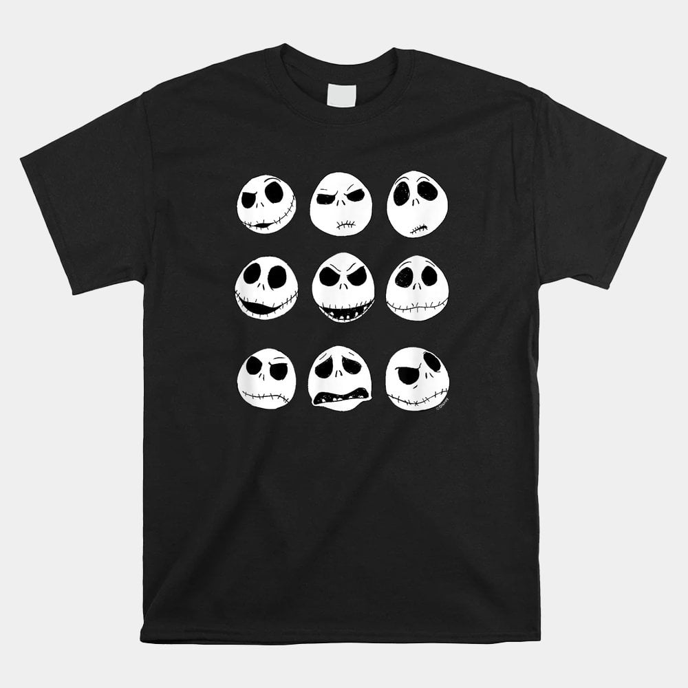 Jack Skellington Faces Shirt - Walmart.com
