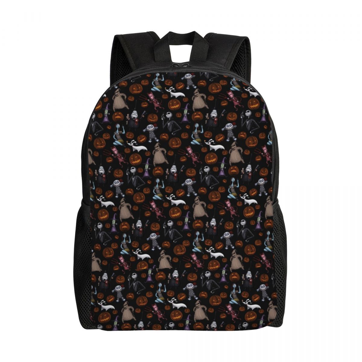Jack Skellington Halloween Backpack for Men Women School College The ...