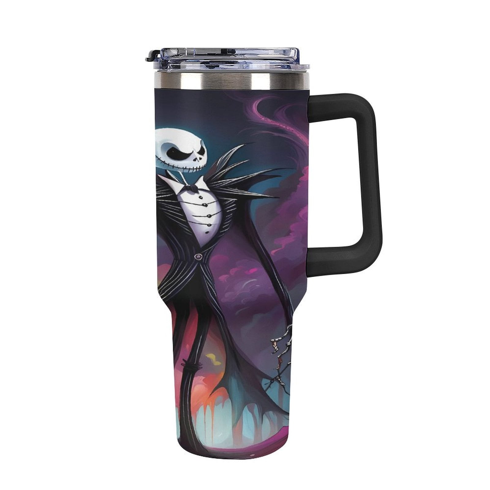 Jack Skellington Large Capacity Car Cup, 40oz Stainless Steel Travel ...