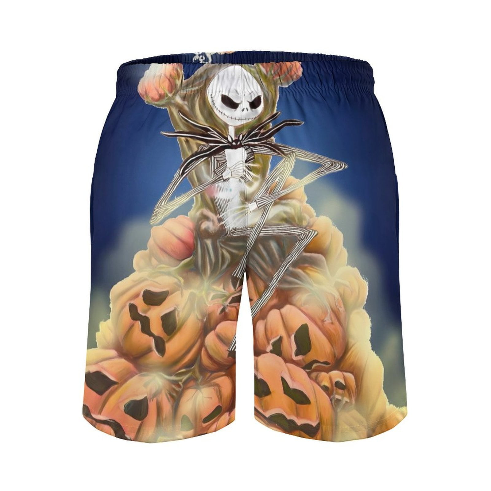 Jack Skellington Men's Shorts Quick Dry 3D Printed Beach Men's Swim ...