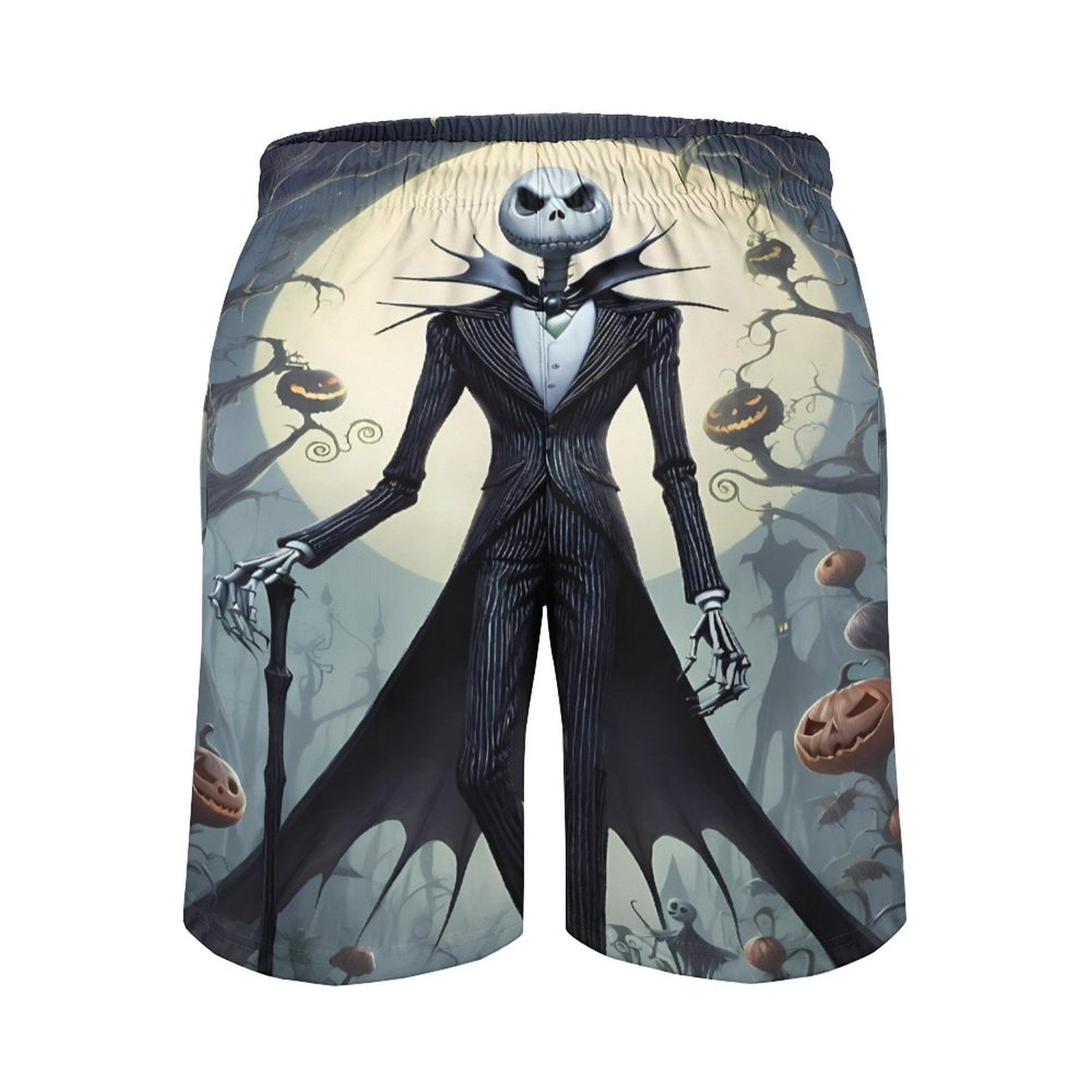 Jack Skellington Men's Shorts Quick Dry 3D Printed Beach Men's Swim ...