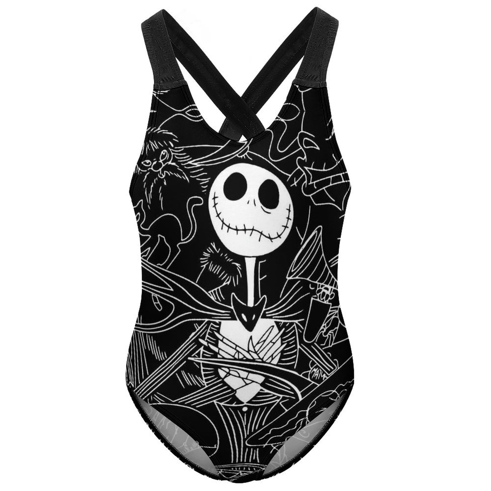 Jack Skellington The Nightmare Before Christmas Girl's One-piece ...