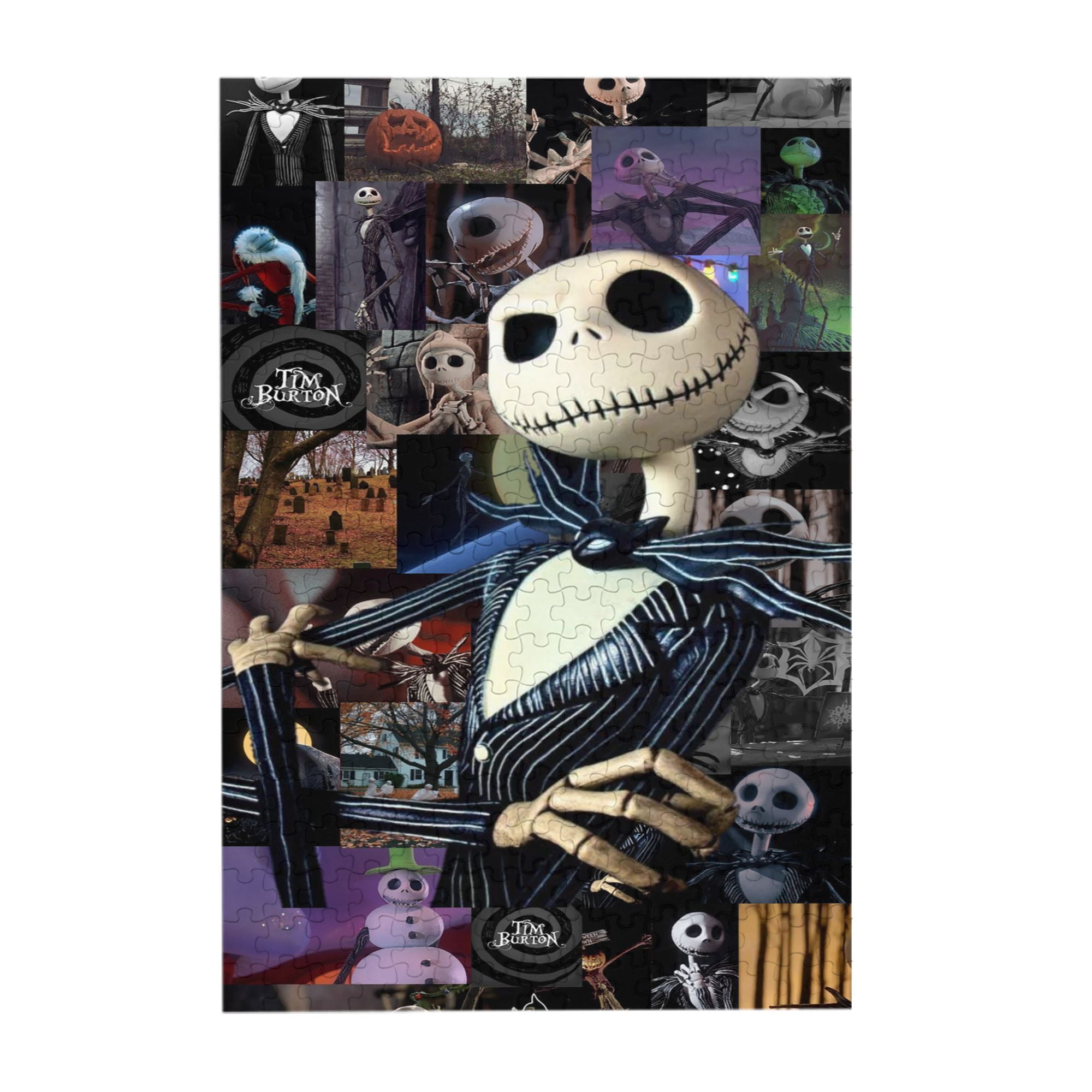Jack Skellington Nightmare Wooden Jigsaw Puzzle 300 Pieces Game For ...