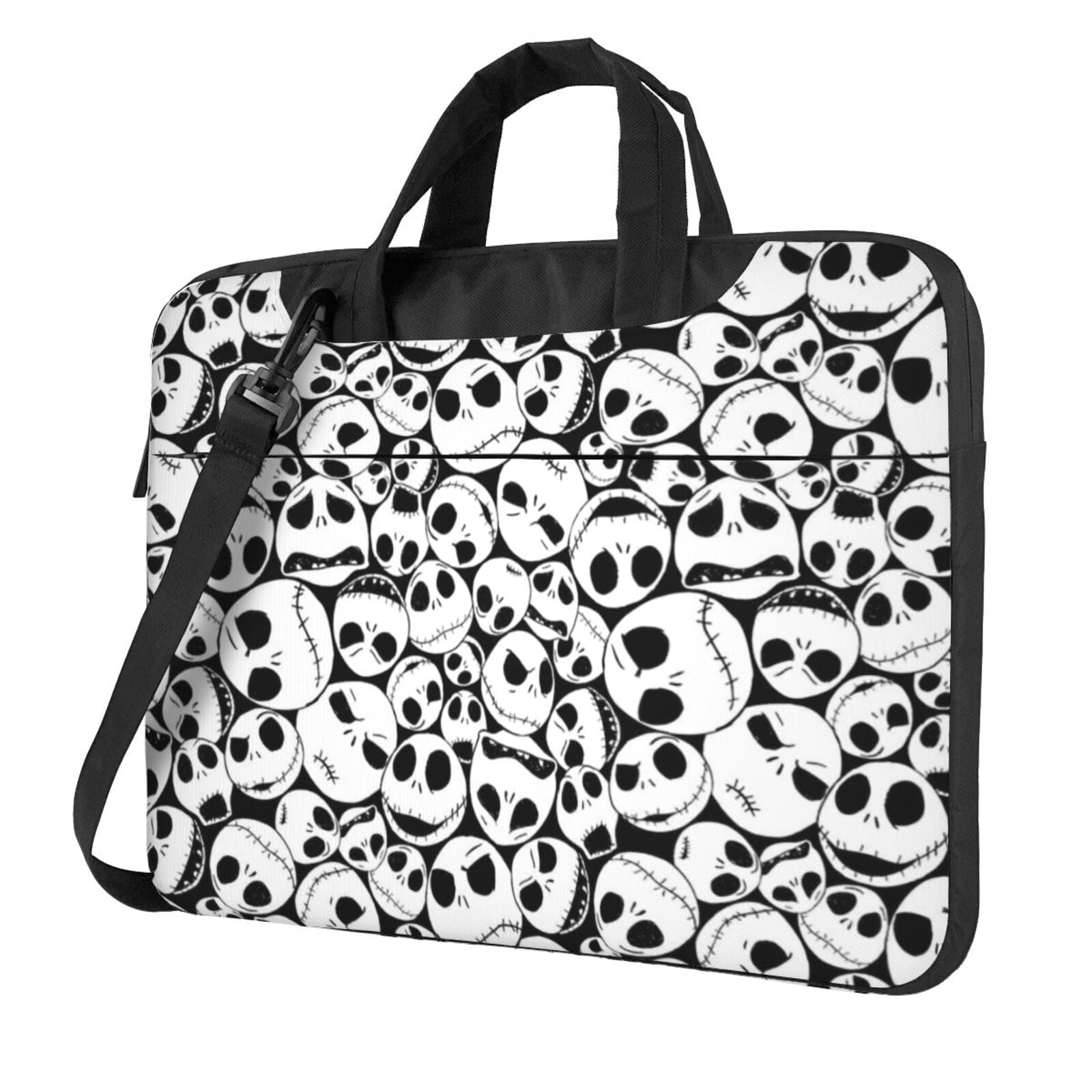 Jack Skellington Skull Laptop Bag Portable Shoulder Laptop Case Sleeve ...