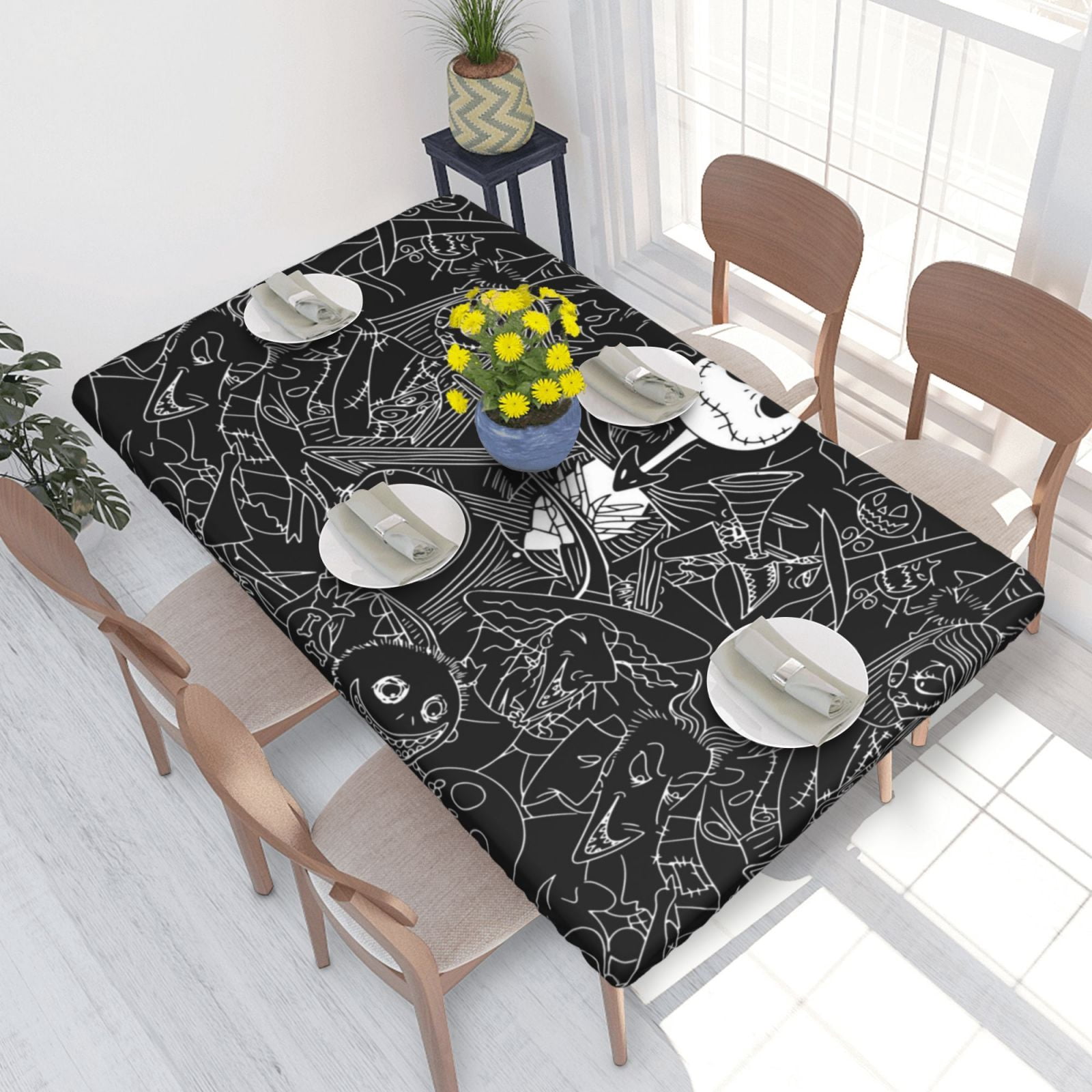 Jack Skellington The Nightmare Before Christmas Elastic Edged Table ...