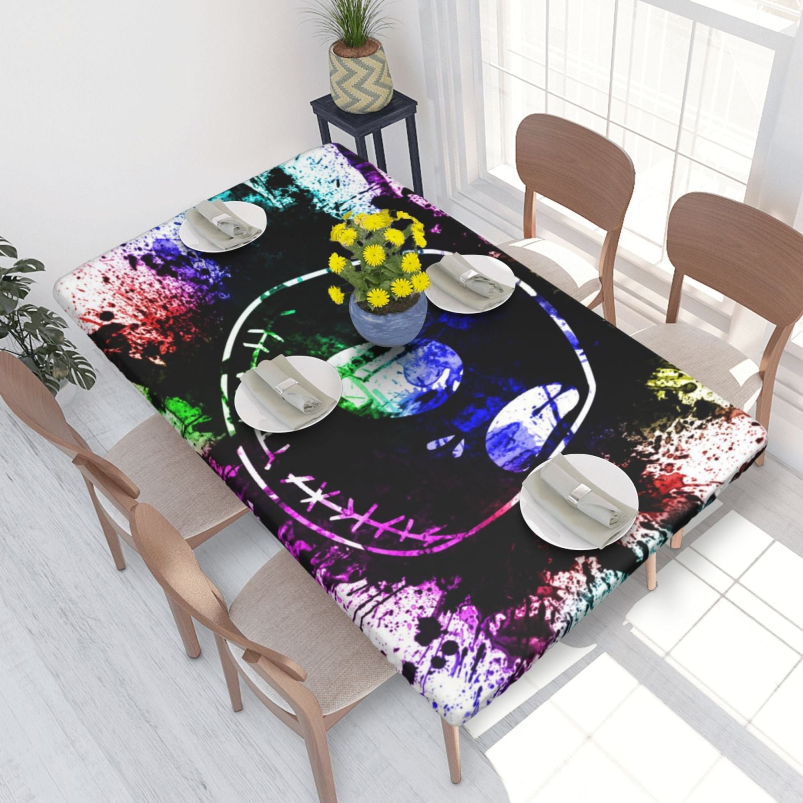 Jack Skellington The Nightmare Before Christmas Elastic Edged Table ...