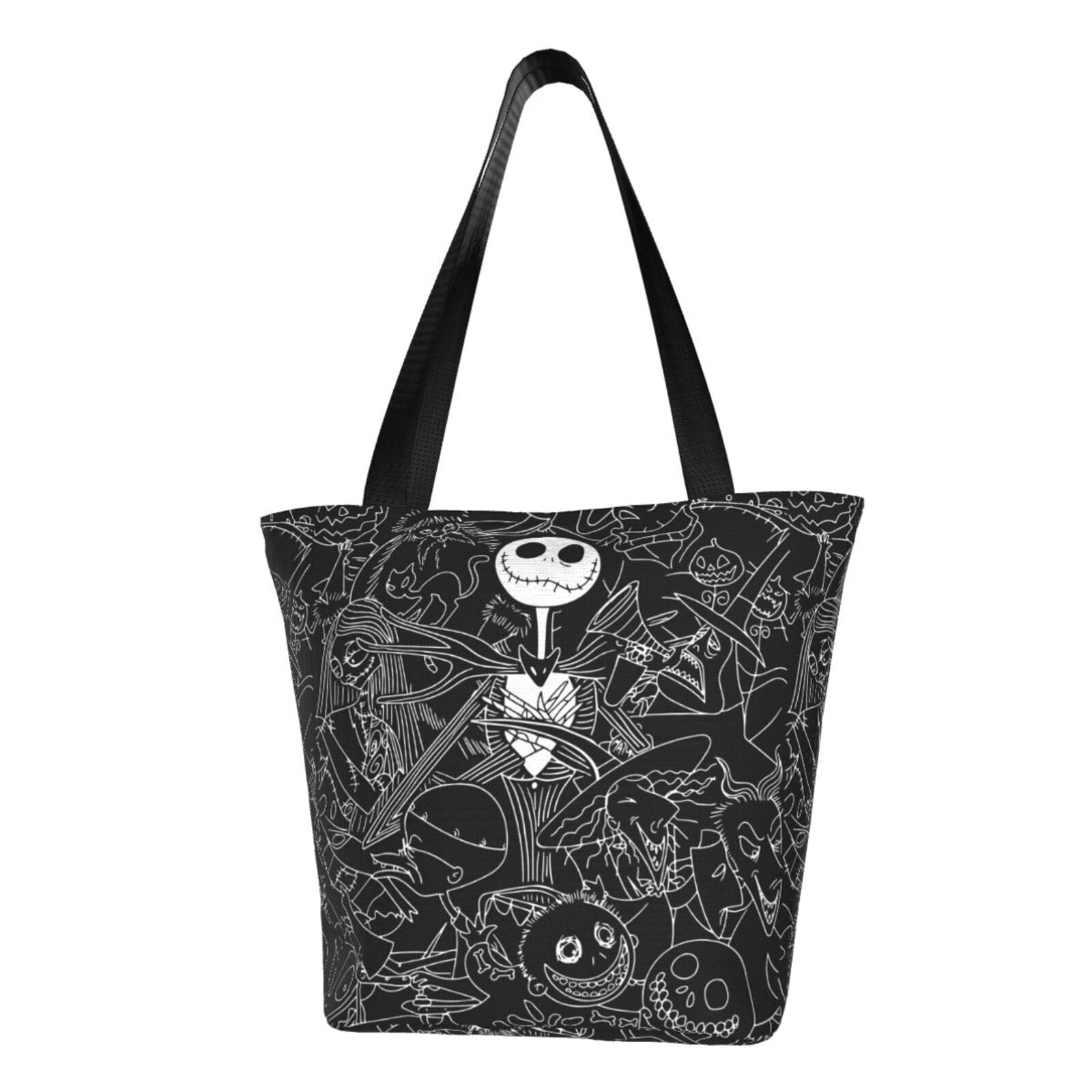 Aoivkut Jack Skellington Women's Tote Bag, Large Capacity Shoulder ...