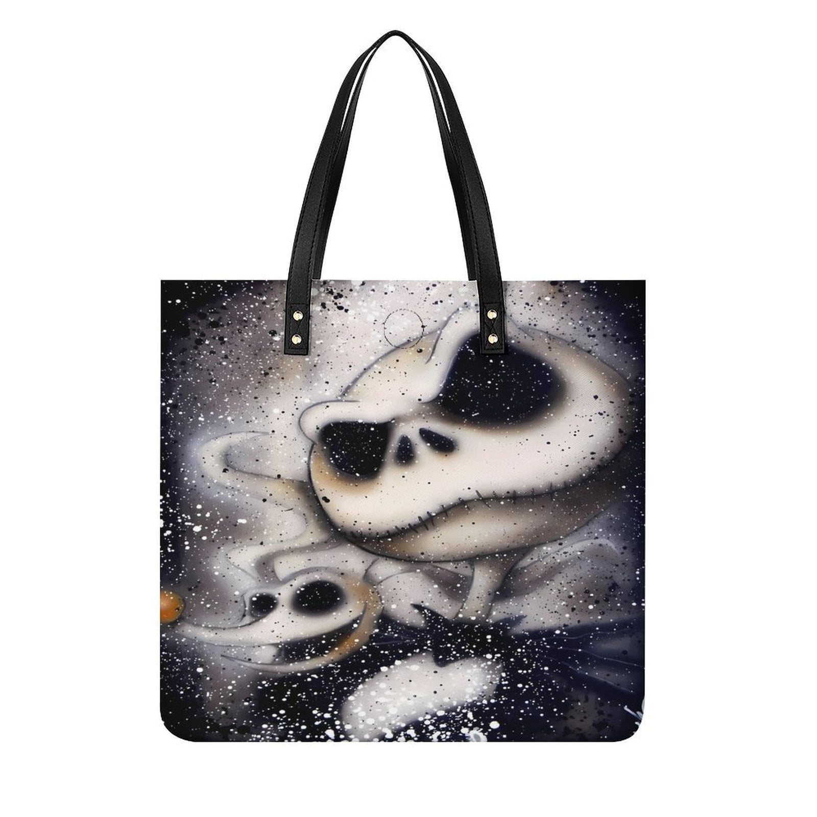 Jack Skellington Handbags PU Leather Purses And Handbags For Girl ...