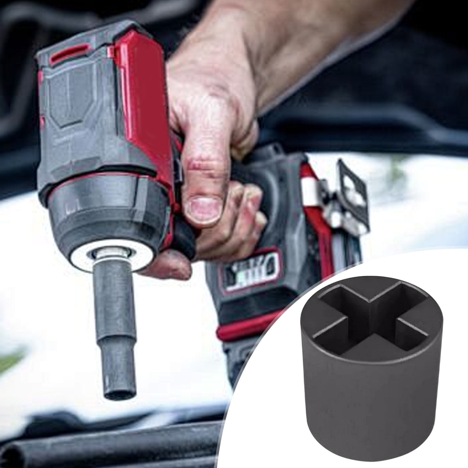 Jack Socket Adapter for Hand Drill,Trailer Jack Drill Adapter,Heavy ...