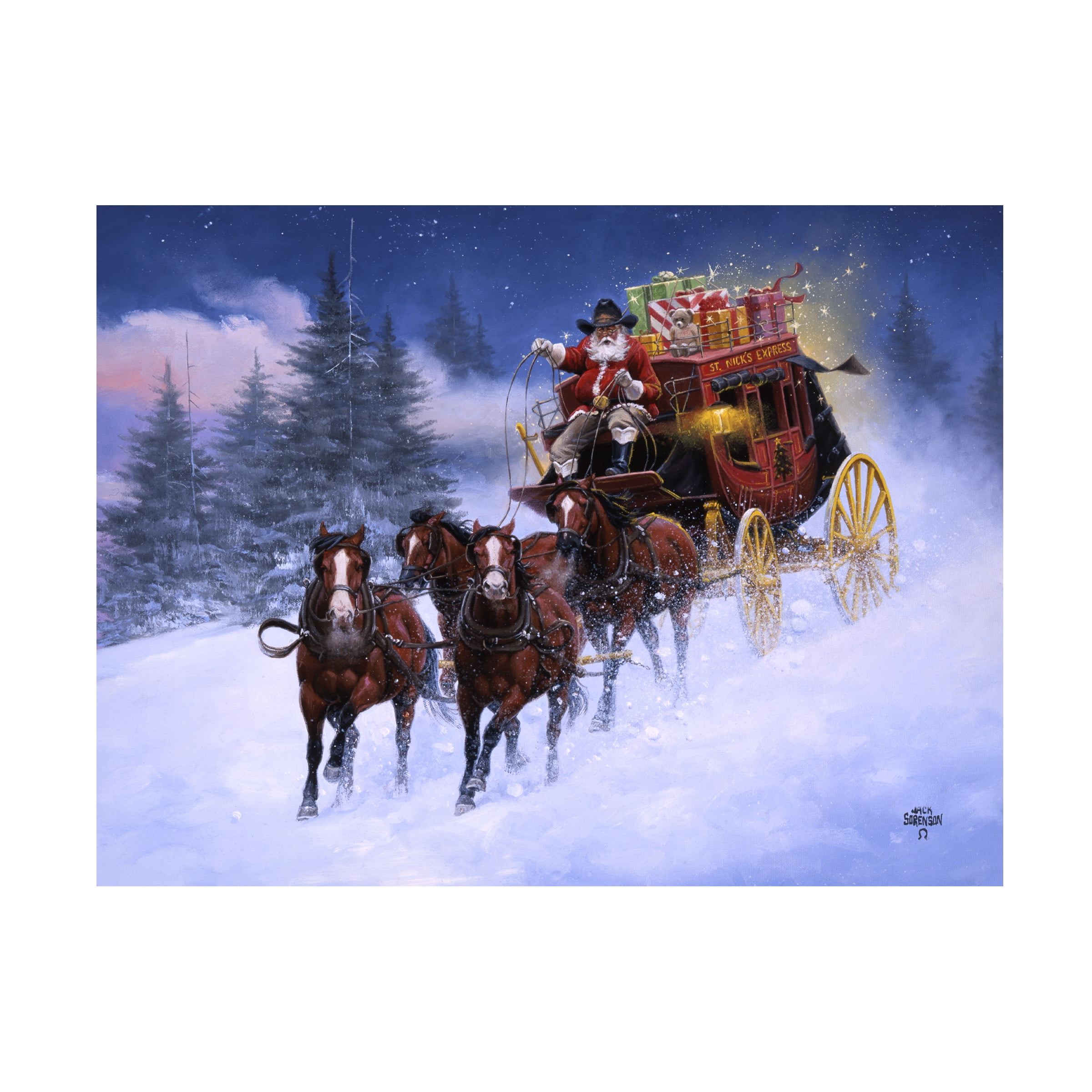 Jack Sorenson 'Nicks Express' Canvas Art - Walmart.com