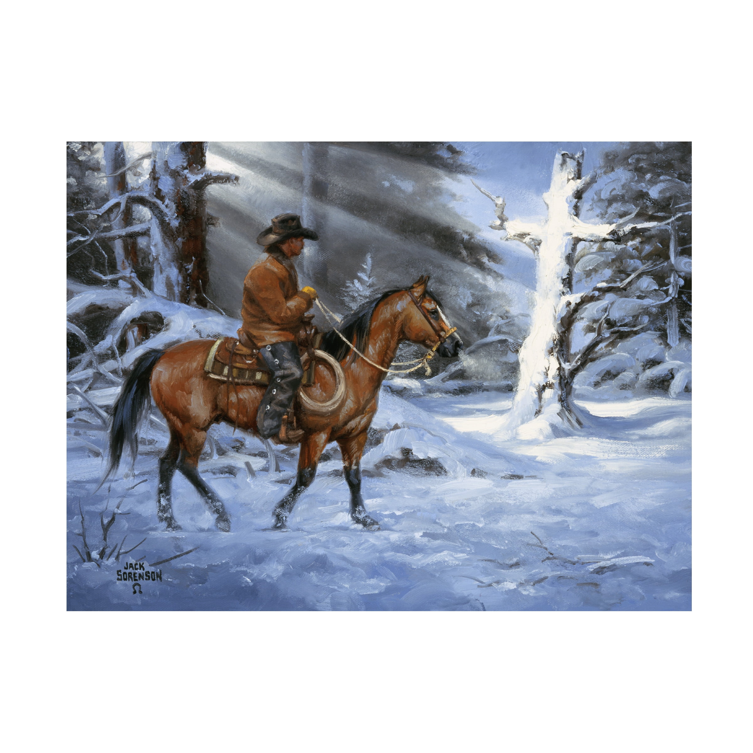 Jack Sorenson 'Silent Night, Holy Night' Canvas Art - Walmart.com