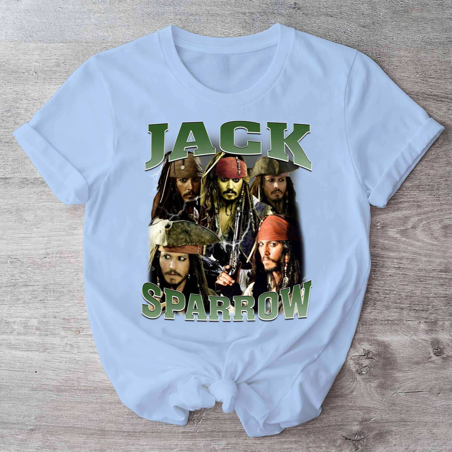 Jack Sparrow Shirt Vintage Jack Sparrow Shirt Pirates of the Caribbean ...
