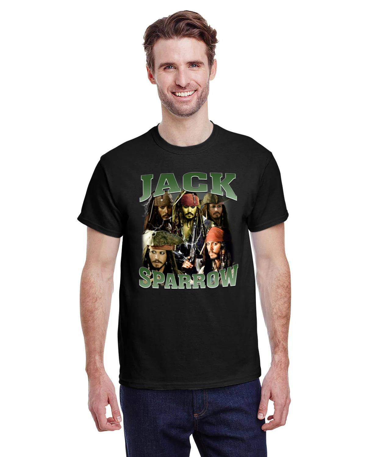 Jack Sparrow Unisex tee Vintage Jack Sparrow Unisex tee Pirates, for ...
